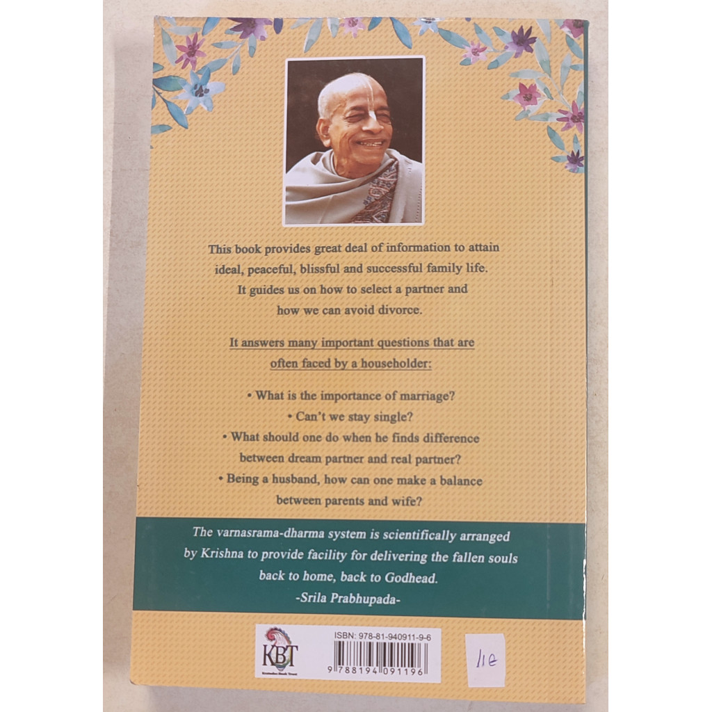 Secrets of a sacred marriage - Kratu Prabhu