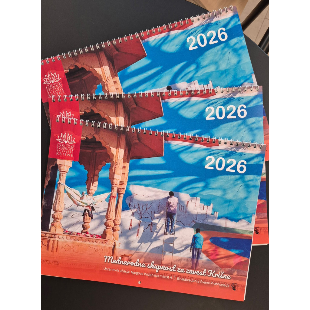Hare Krišna Koledar 2026 (Vajšnavski koledar)